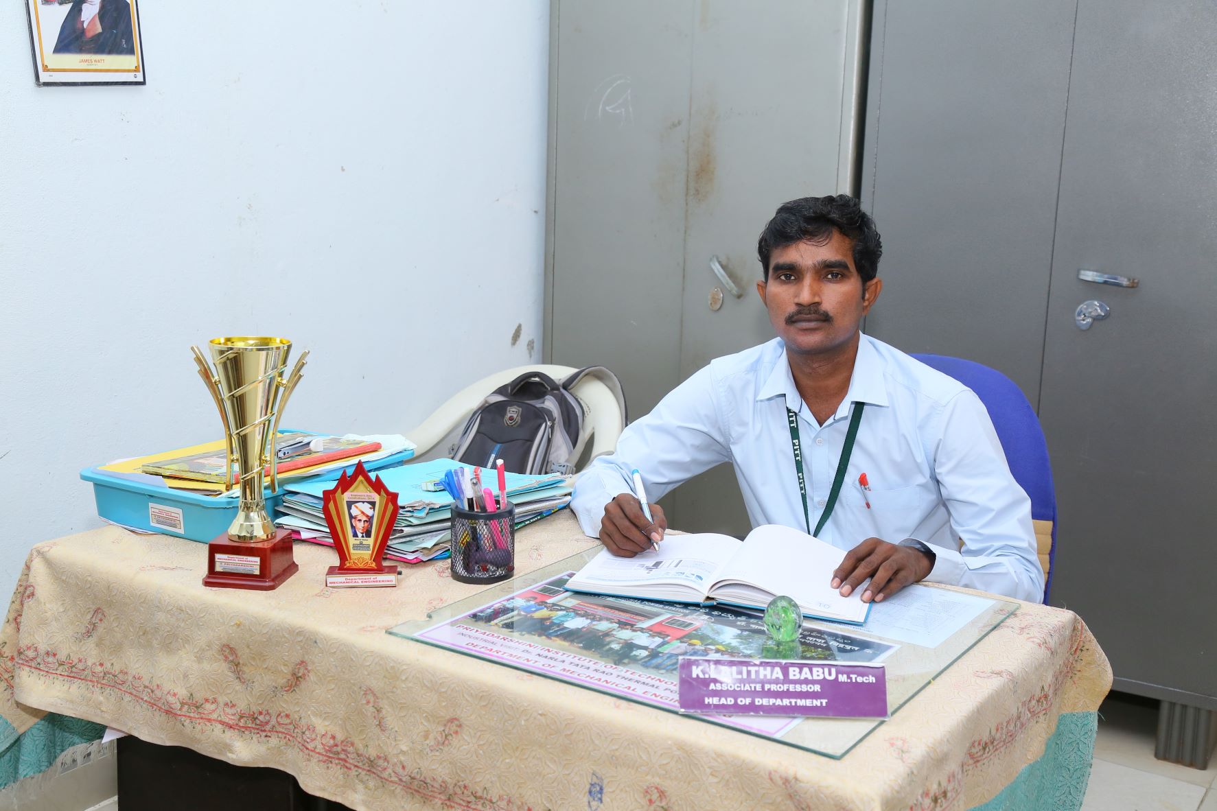 MECHANICAL DEPARTMENT HOD – Priyadarshini Institute of Technology & Science